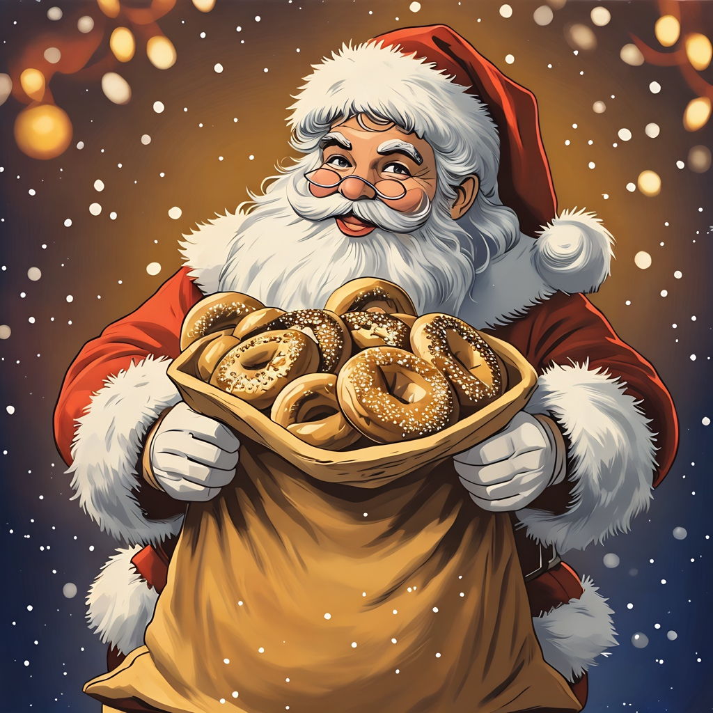 Can I Have Santa PLUS the Bagel Guy? | Randy Susan Meyers